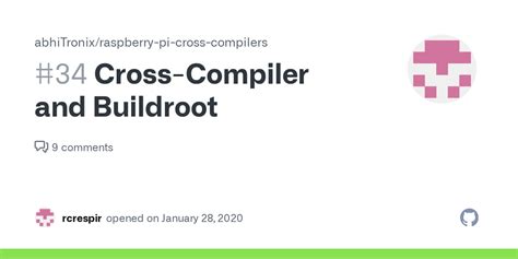 cross compiler and buildroot · issue 34 · abhitronix raspberry pi