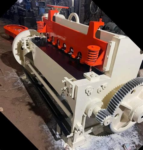 Mechanical Under Crank Shearing Machine 4 Mm Max Shear Width 500 Mm