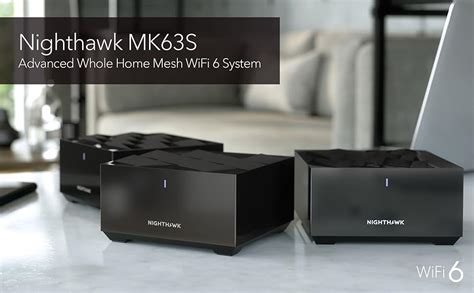 Amazon Com NETGEAR Nighthawk Advanced Whole Home Mesh WiFi System MK S With Free Armor