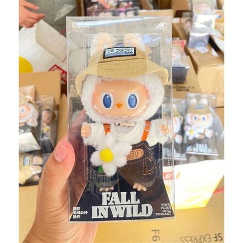 [ของแท้ พร้อมส่ง]labubu Fall In Wild ของแท้💯 ดอกไม้ลาบูบู้ ตุ๊กตา