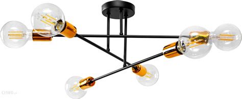 Glimex Lampa Sufitowa Plafon Żyrandol Loft Edison Led Lud 6 Opinie i atrakcyjne ceny na Ceneo pl