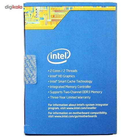 مشخصات، قیمت و خرید پردازنده مرکزی اینتل سری Haswell مدل Celeron G1840 دیجی‌کالا