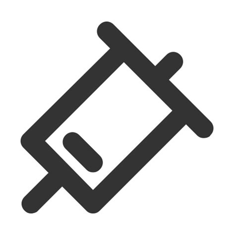 Injection Generic Black Outline Icon