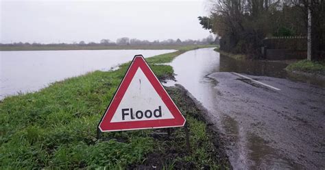 95 Flood Warnings And Alerts Issued For Wales As Storm Darragh Causes