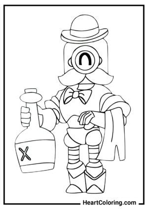 Brawl Stars Coloring Pages To Print Free Pdf