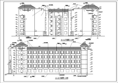 西安建筑科技大学行政总部办公楼 美的MDV设计大赛获奖图纸 土木在线