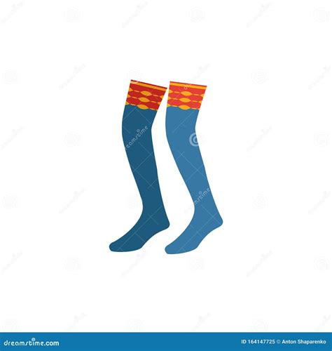 Stockings Icon Simple Flat Element From Clothes Collection Stock