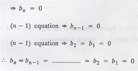 Linear Dependence And Linear Independence