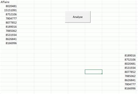 Créer une Liste Créer une condition associé à cette liste
