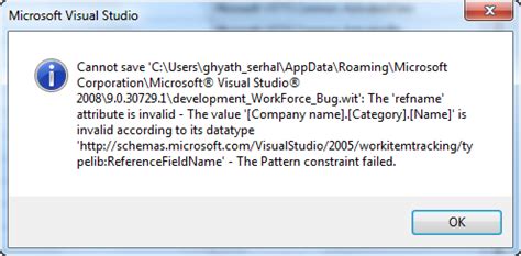 Visual Studio TFS Bug Template Adding Custom Fields Stack Overflow