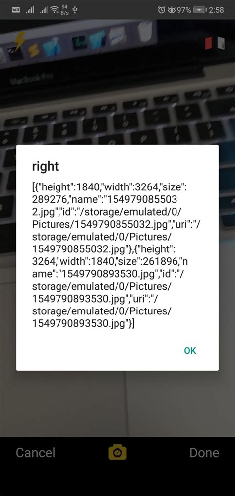 React Native Camera To Click Pictures From React Native App