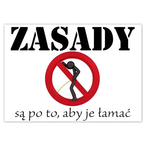 Naklejki Plakaty A1 POZIOM Łamanie zasad 11380494486 oficjalne