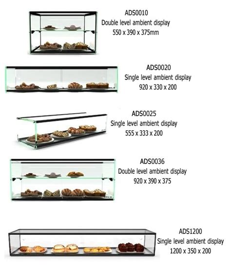 Sayl Ads0010 Benchtop Ambient Display 2 Tier 550mm Kwik