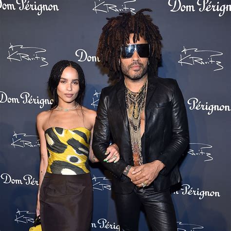 Zoe Kravitz And Lenny Kravitz Lenny Kravitz Und Zoe Kravitz