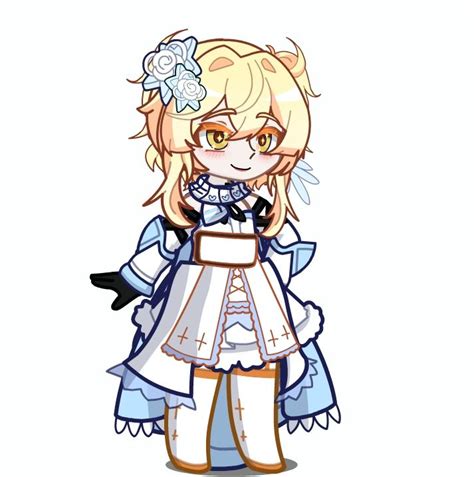 Lumine Genshin Gacha Life 2gl2 Character Design Character Cosplay