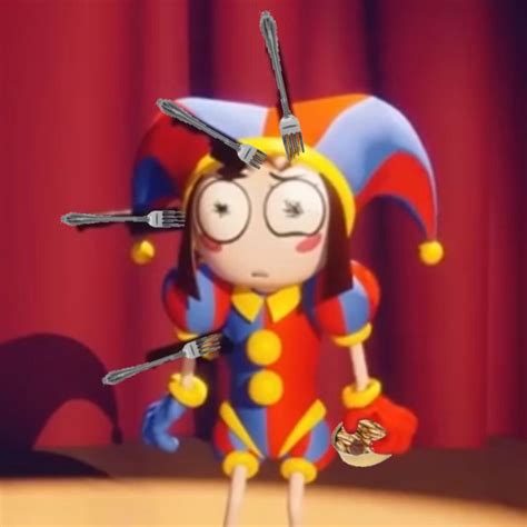 Создать мем плюшевые игрушки мультики цифровой цирк Картинки Meme