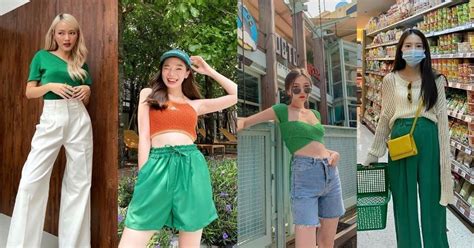 แมทช์ยังไงให้ปัง รวมไอเดียแมทช์เสื้อผ้าสีเขียว แต่งยังไงก็ดูเท่ดูชิค 💚