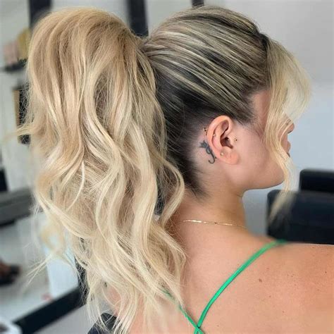 Perfect High Ponytail Hairstyles High Ponytail Hairstyles Messy