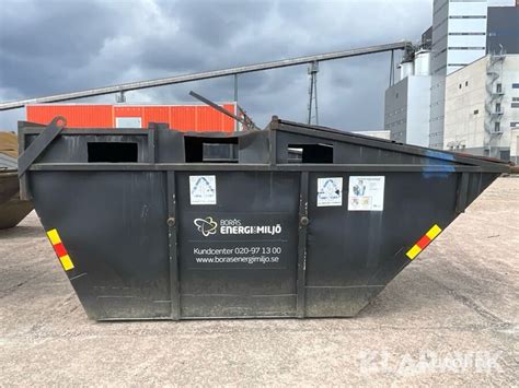 Buy Skip Bin By Auction Sweden Karlstad Ul40672