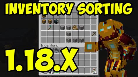 INVENTORY MOD 1 18 2 Minecraft How To Download And Install Inventory Sorting Mod 1 18 2
