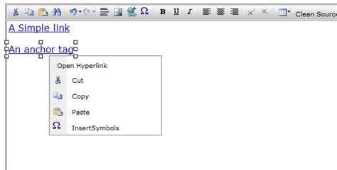 Internet Explorer Radeditor Contenteditable Anchor Tags Not Selected