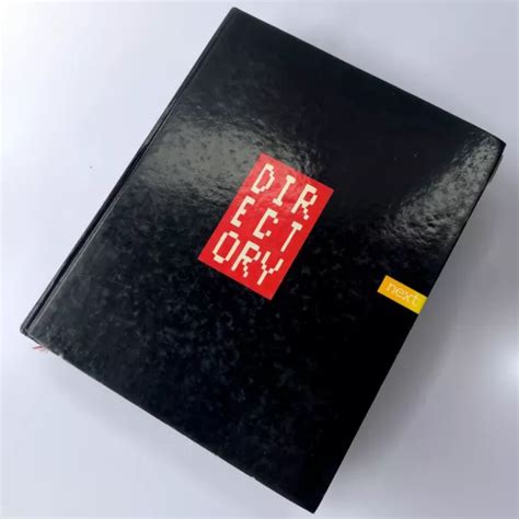 Next Directory Issue 2 Volume 2 1988 Autumnwinter Catalogue With Swatches Rare £6000 Picclick Uk