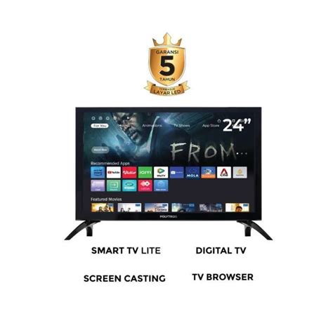 Jual Polytron PLD24CV1869 LED Smart Lite Digital TV 24 Inch PLD