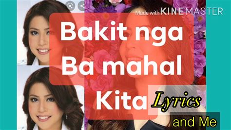 Roselle Nava Bakit Nga Ba Mahal Kita Official Lyrics Youtube