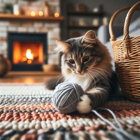 Ai Generado Gato Hilo Imagen Gratis En Pixabay Pixabay
