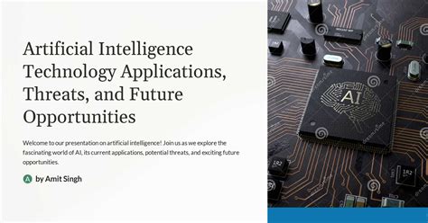 Artificial Intelligence Technology Applications, Threats, and Future ...