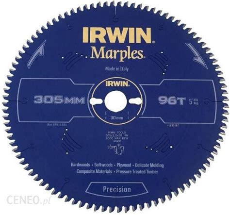 tarcza tnąca irwin piła tarczowa 305x30x2 5 96z hi atb n marples
