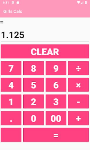Girls CalcCute Simple Calc Para PC Mac Windows 11 10 8 7