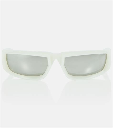 Prada Prada Runway Rectangular Sunglasses Prada