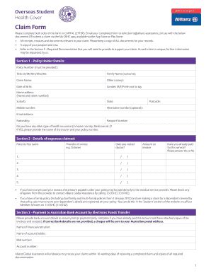 Fillable Online Please Complete Both Sides Of This Form In CAPITAL