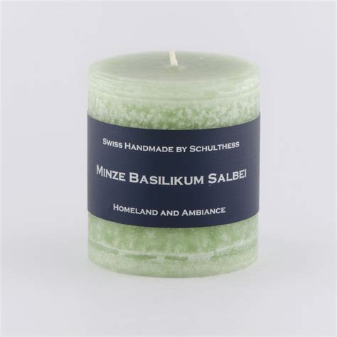 Minze Basilikum Salbei Schulthess Kerzen Gmbh