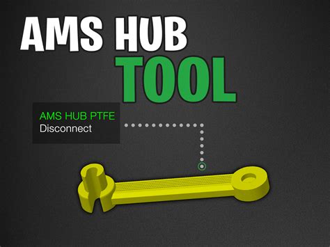 Bambu Lab Ams Hub Ptfe Disconnect Tool By K2 Kevin Makerworld Download Free 3d Models