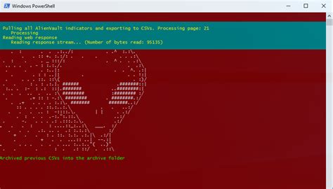 AlienVault OTX Online Threat Exchange Powershell IoC Collector