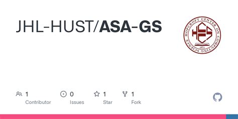 Github Jhl Hust Asa Gs