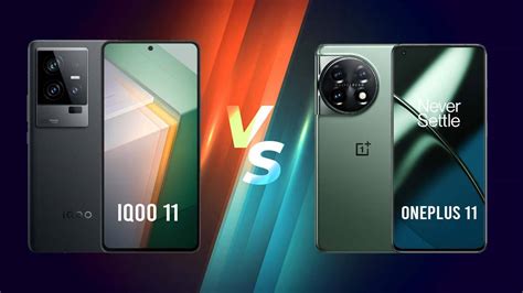 IQOO 11 Vs OnePlus 11 Design Features Price Compared Gizbot News