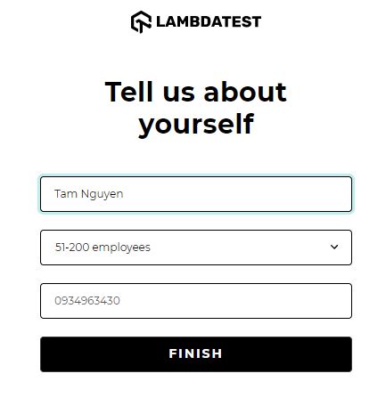 Thực hiện automation test trên cloud với Lambdatest