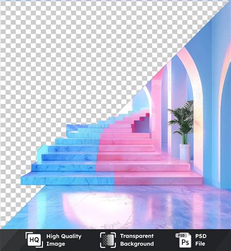 Premium Psd Premium Of High Quality Psd Mockup Oceanview Staircase