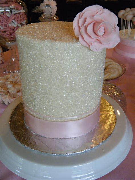 Cassys Cakes Glitter Pink Ombre Cake