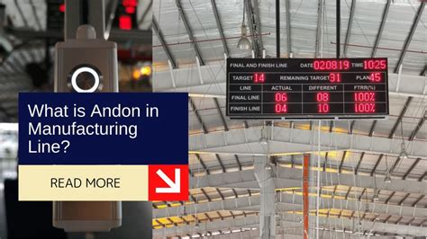What Is Andon In Manufacturing Line Sciengate Automation Malaysia
