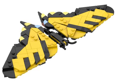 Lego Moc Western Tiger Swallowtail Papilio Rutulus The Insect Collection By Orchardbuilds