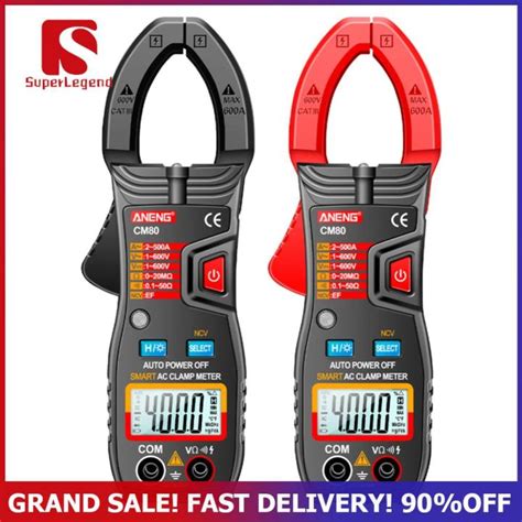 ANENG CM80 4000 Counts Smart Clamp Meter DC AC Current Voltage