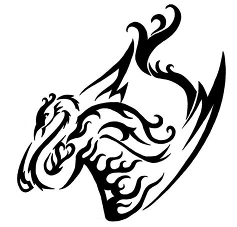 Swooping Tribal Phoenix By Onlyono On Deviantart