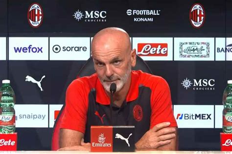 Pioli Avvisa Linter Non Mi Interessano I Derby Passati Poi L