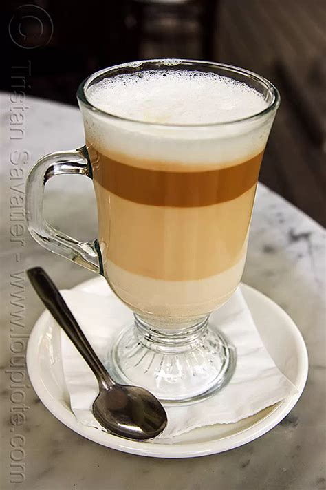 Layered Latte Cafe Latte