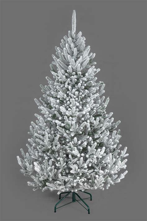 ᐉ Штучна новорічна Віденська ялинка засніжена пухнаста 2 1 м Зелений • Краща ціна в Києві