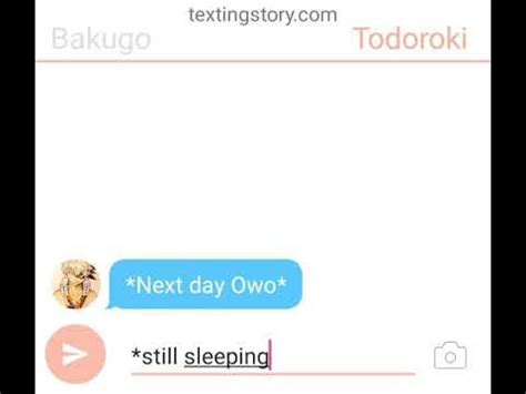 TodoBaku Texting Story Part 6 YouTube